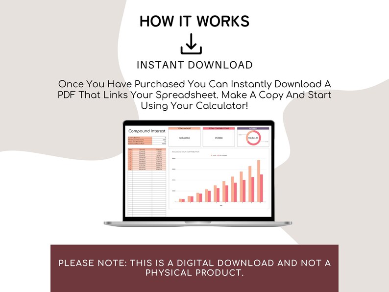 Compound Interest Calculator Google Sheets | Financial Calculator ...