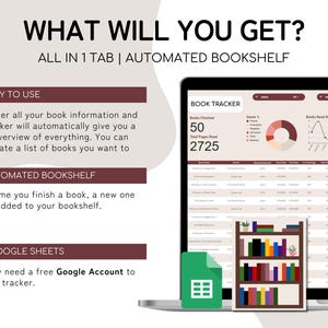 Book Tracker Spreadsheet Google Sheets | Reading Tracker Spreadsheet ...