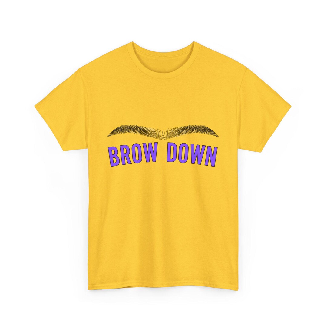 Anthony Davis Lakers Unibrow 'brow Down' Tee Funny Basketball Fan Shirt ...