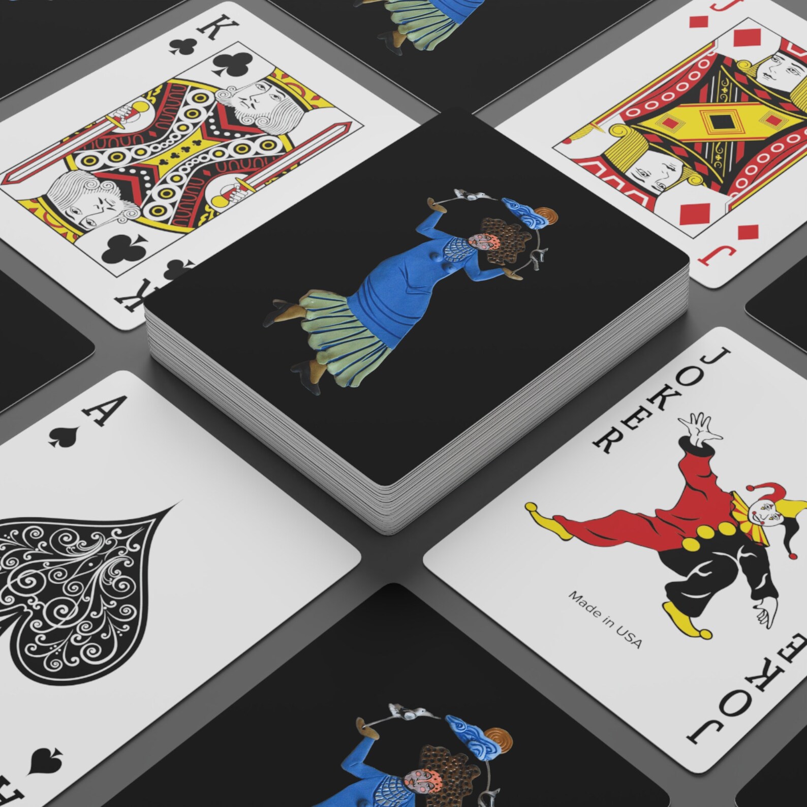 The Juggler Poker Cards - Etsy
