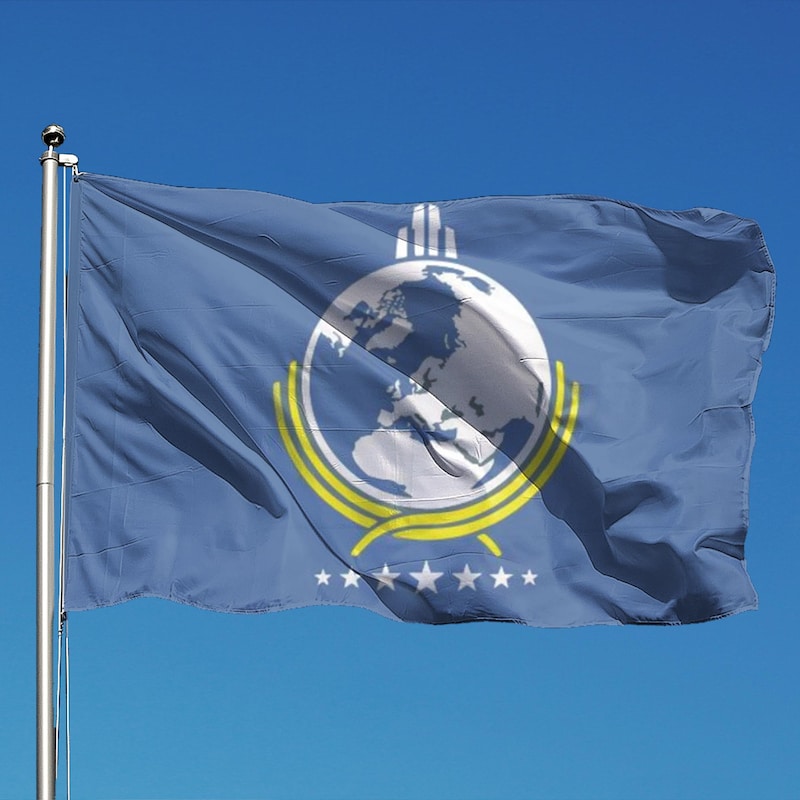Super Earth Flag - Etsy