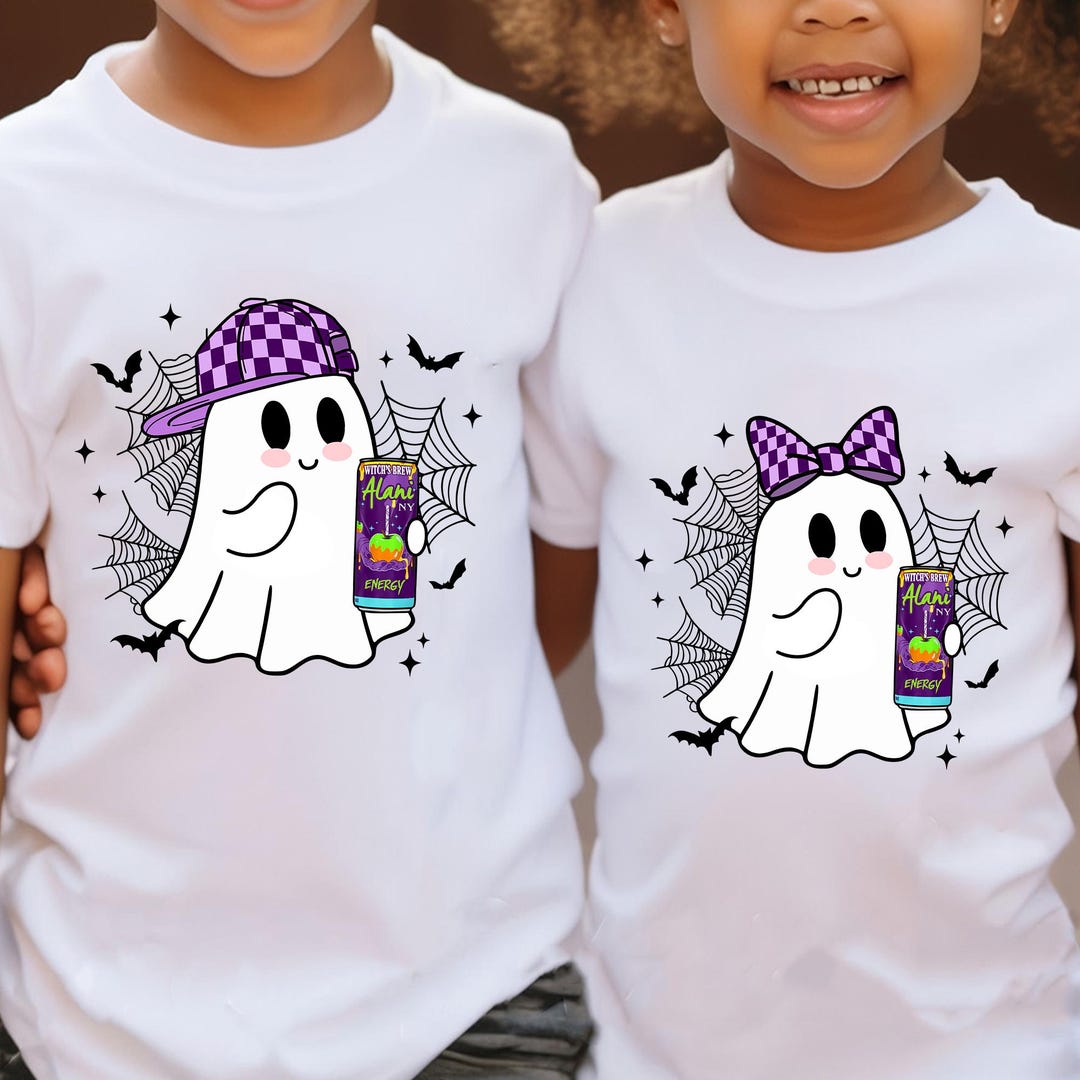Ghost Soda PNG Bundle, Halloween Energy Drink Can PNG, Cute Soda Can ...