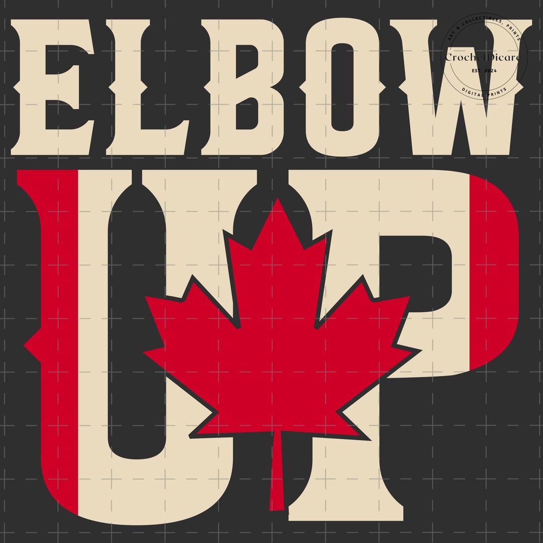 Elbows up Canada Svg, Elbows up Svg, Canada Svg, Canadian Pride Shirt ...