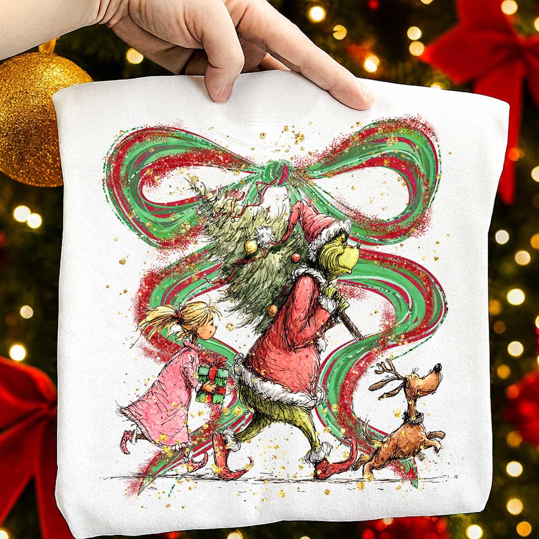 Preppy Green Guy Png, Coquette Christmas Movies PNG, Pink Christmas ...