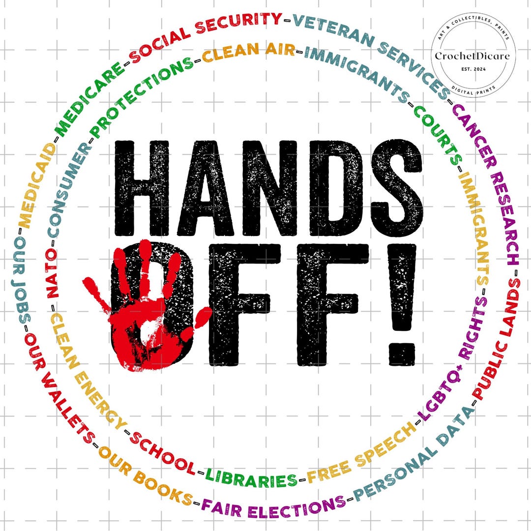 Hands off Protest PNG, Hands off Protest PNG, Empowerment Apparel ...