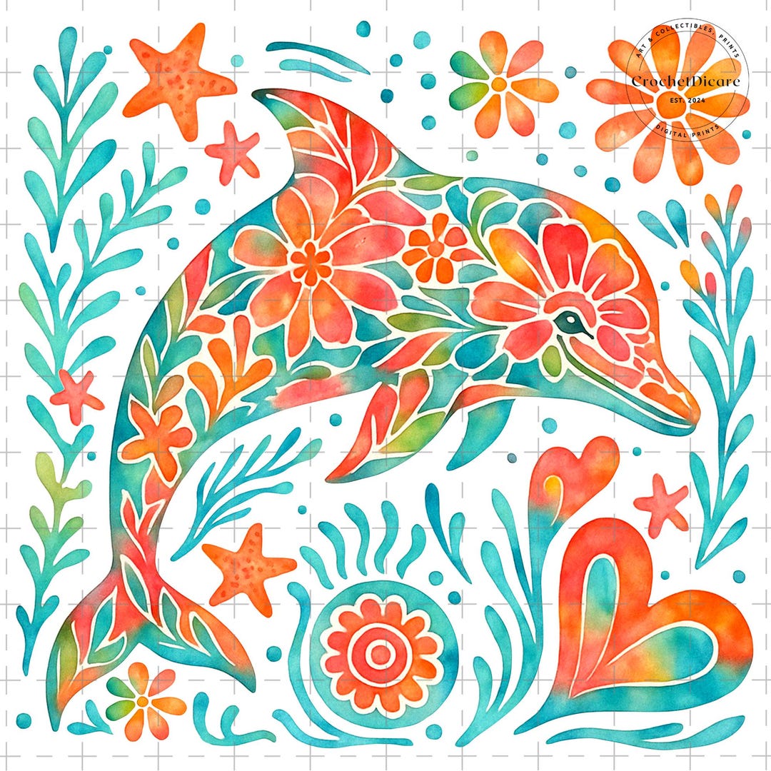 Preppy Dolphin PNG, Nautical Sublimation Designs, Fisherman Aesthetic ...