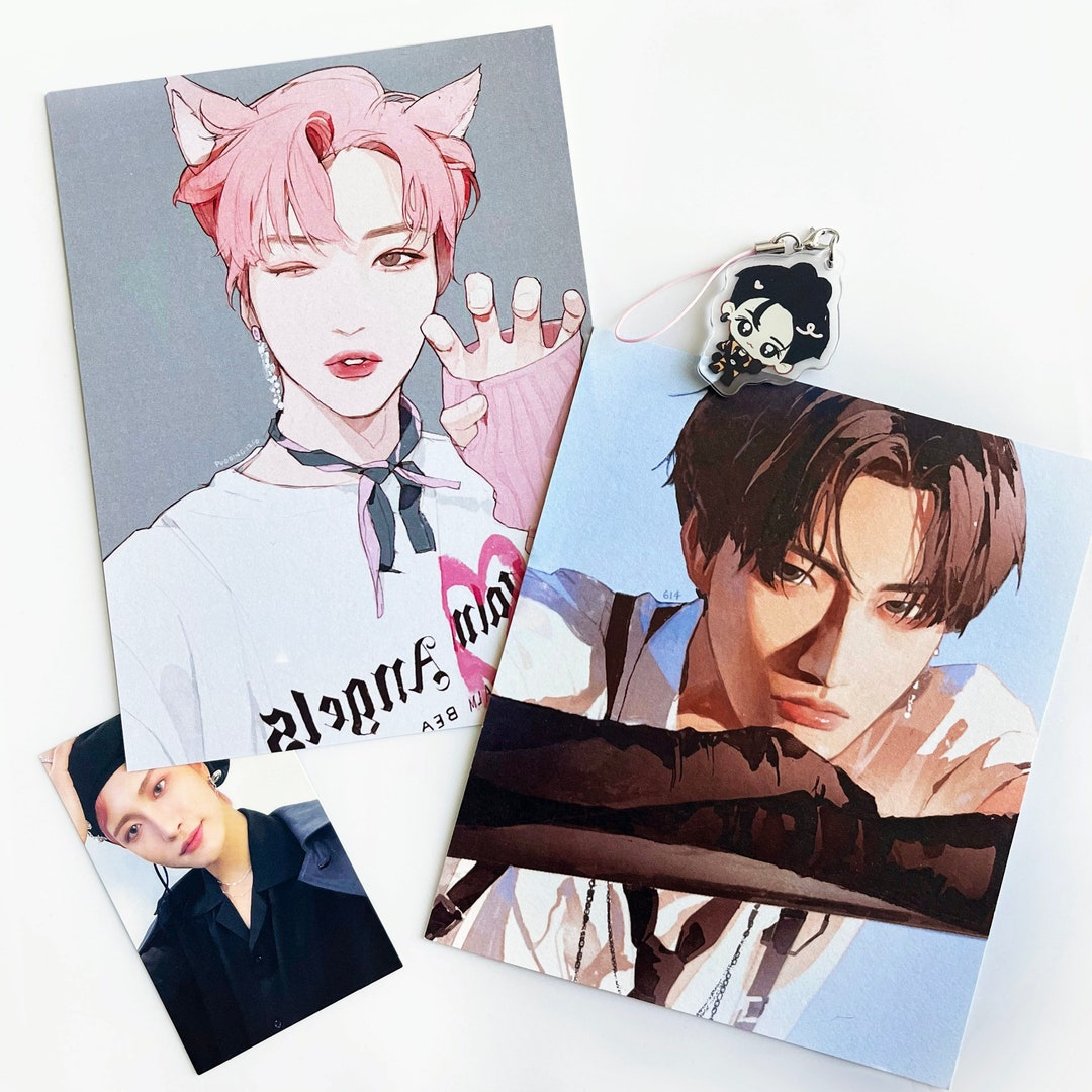 Ateez Seonghwa Small Prints - Etsy