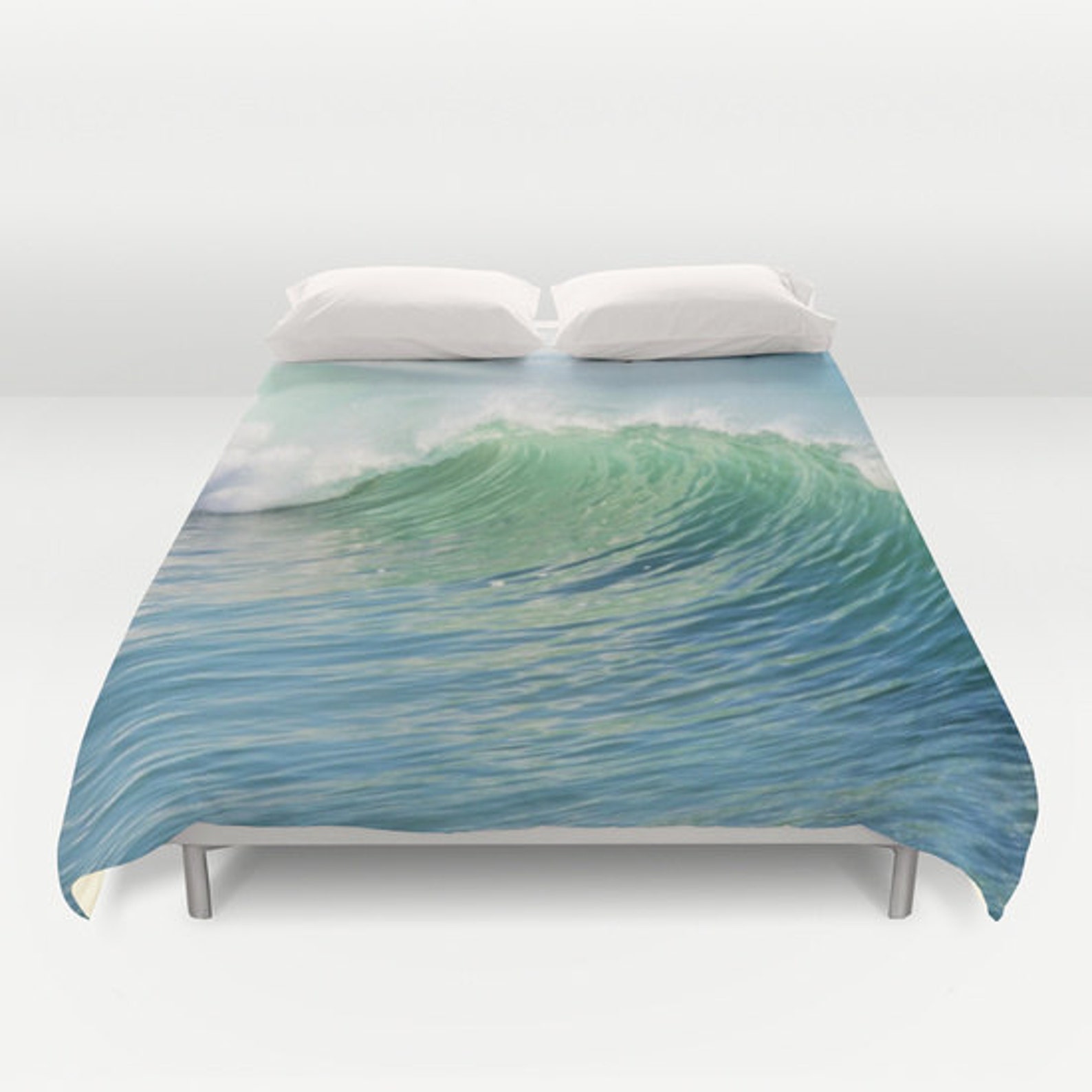 Ocean Duvet Cover Waves Decorative Bedding Unique Design - Etsy