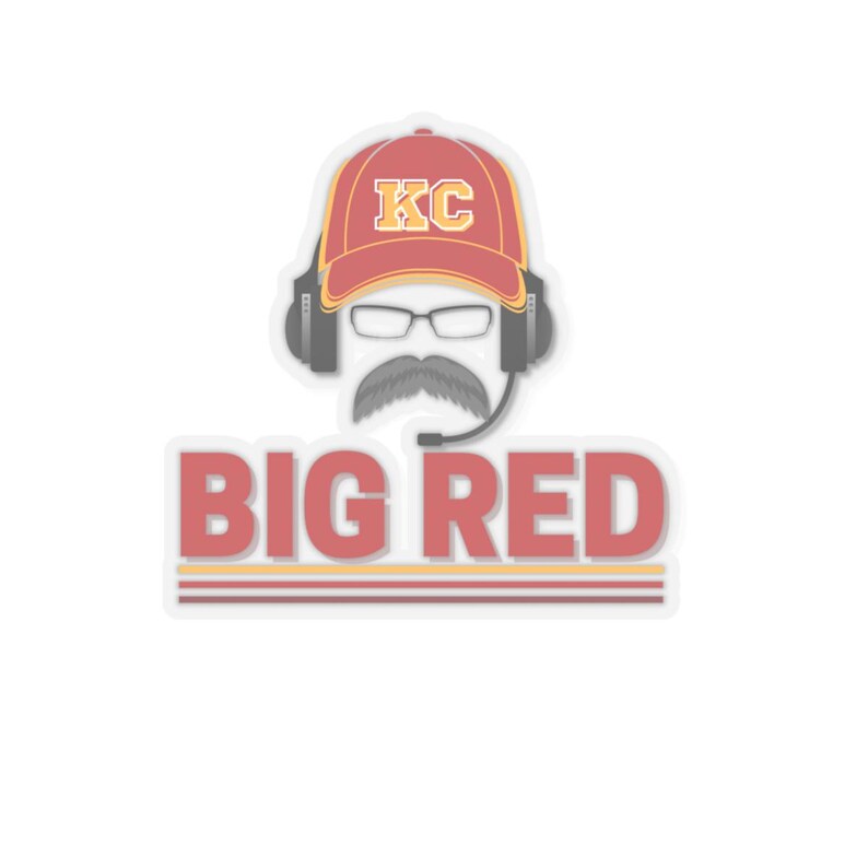 Coach Andy Reid Kansas City Chiefs Big Red Game Day Sticker Tumbler ...