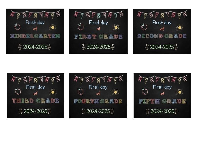 Editable First Day of School Sign Back to School Poster First Day ...