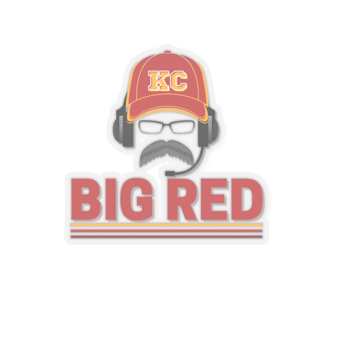 Coach Andy Reid Kansas City Chiefs Big Red Game Day Sticker Tumbler ...