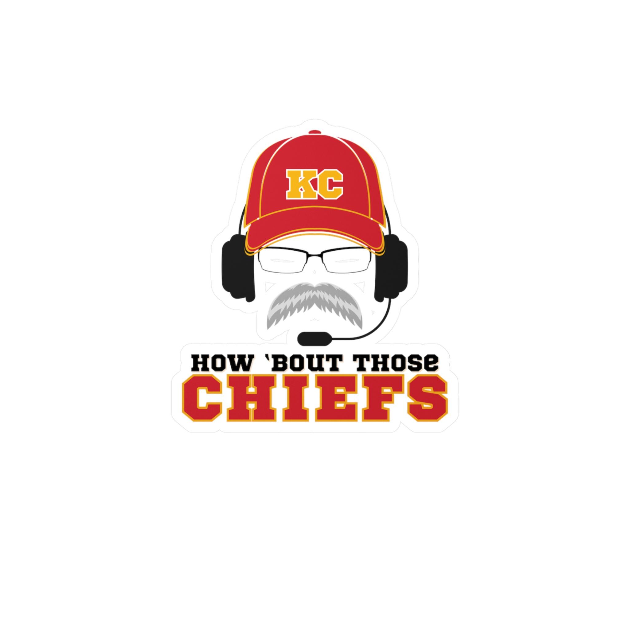 Coach Reid Sticker for Kansas City Chiefs Andy Reid Decal How Bout ...