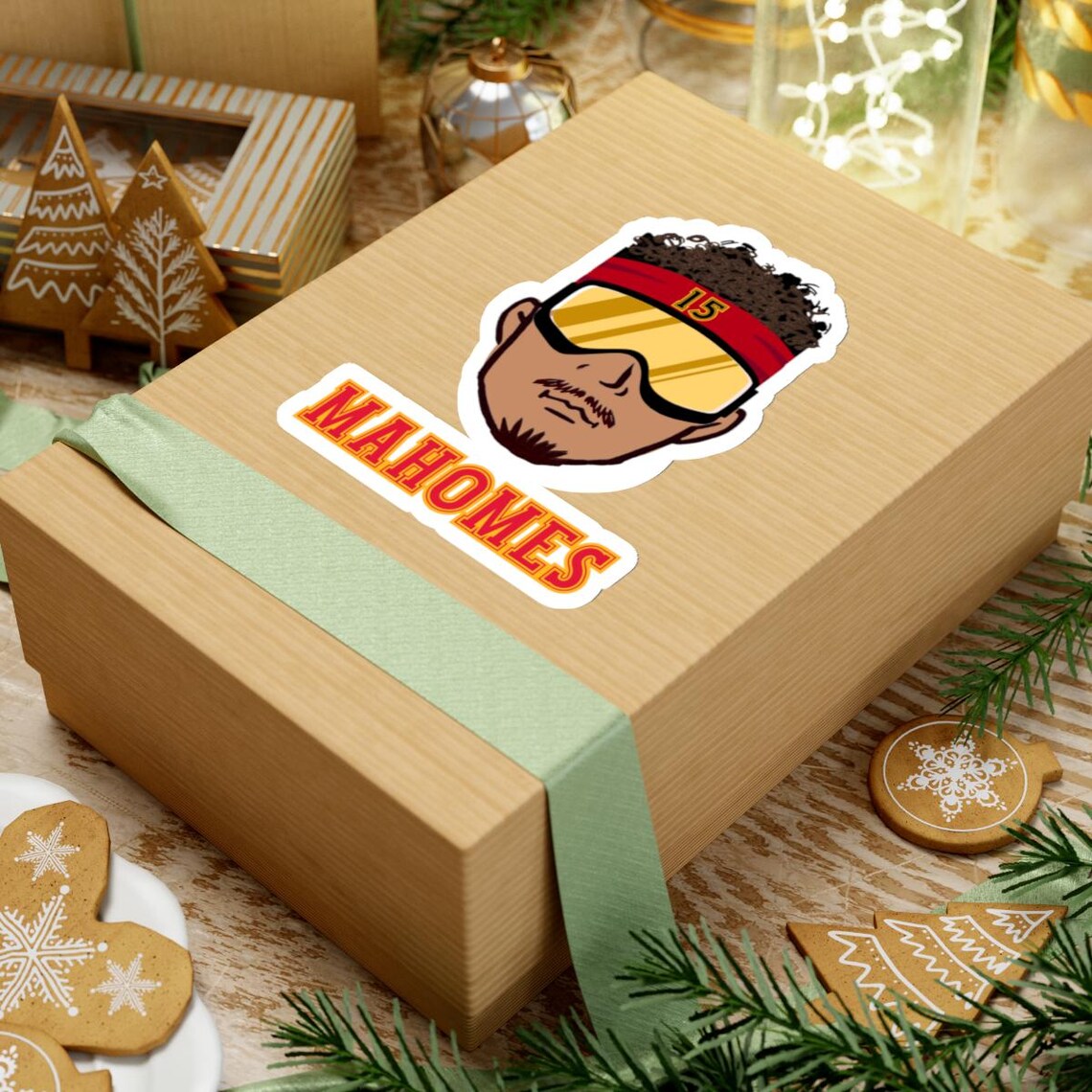 Mahomes Sticker Kansas City Quarterback Decal Patrick Mahomes Chiefs - Etsy