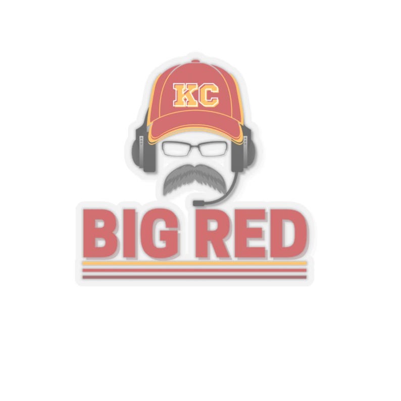 Coach Andy Reid Kansas City Chiefs Big Red Game Day Sticker Tumbler ...