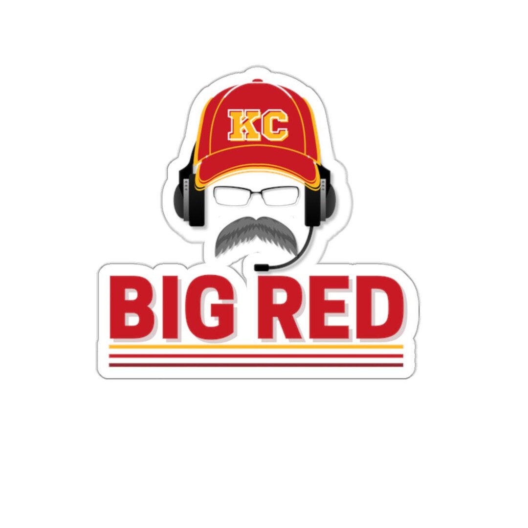 Coach Andy Reid Kansas City Chiefs Big Red Game Day Sticker Tumbler ...