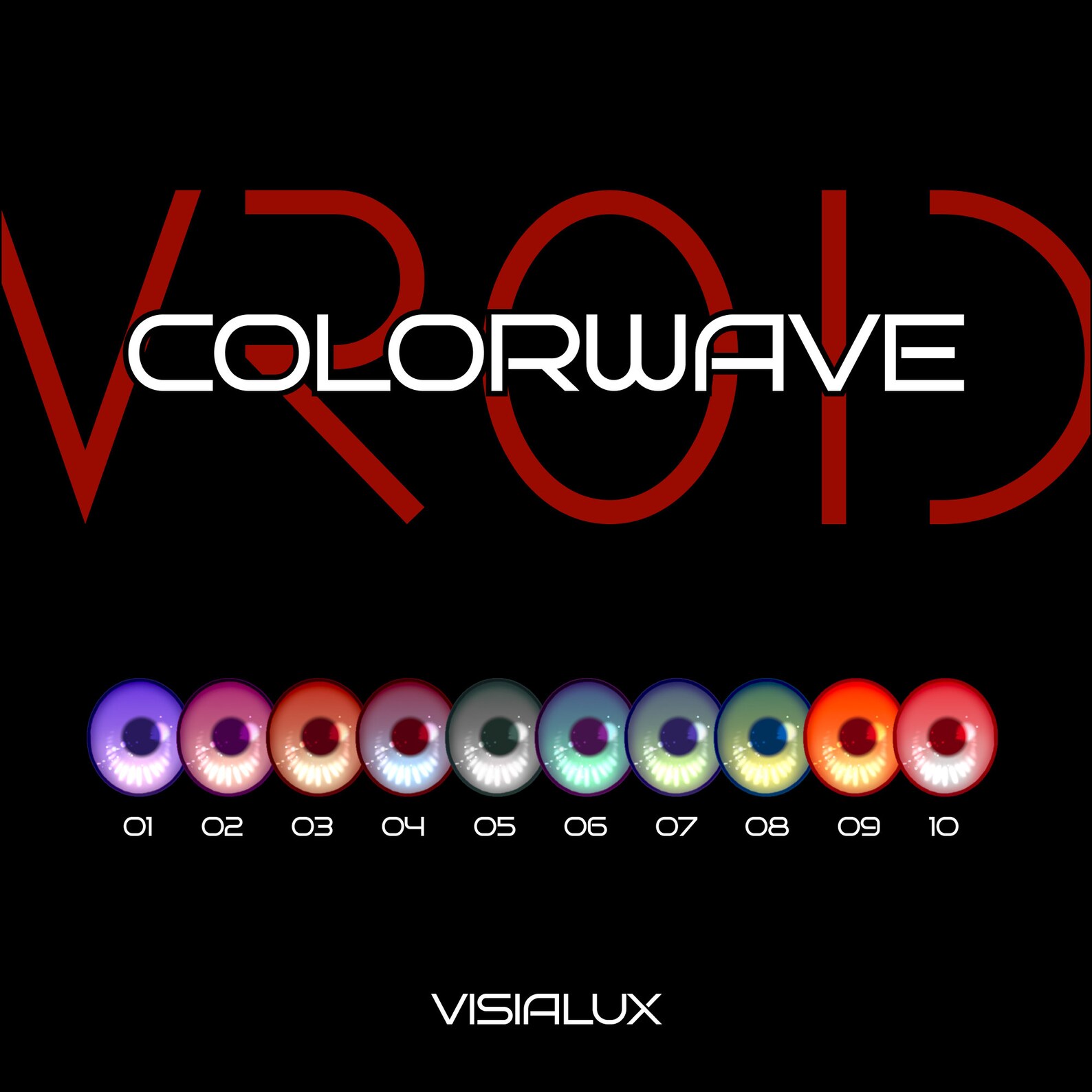 VROID IRIS Colorwave Collection - Etsy