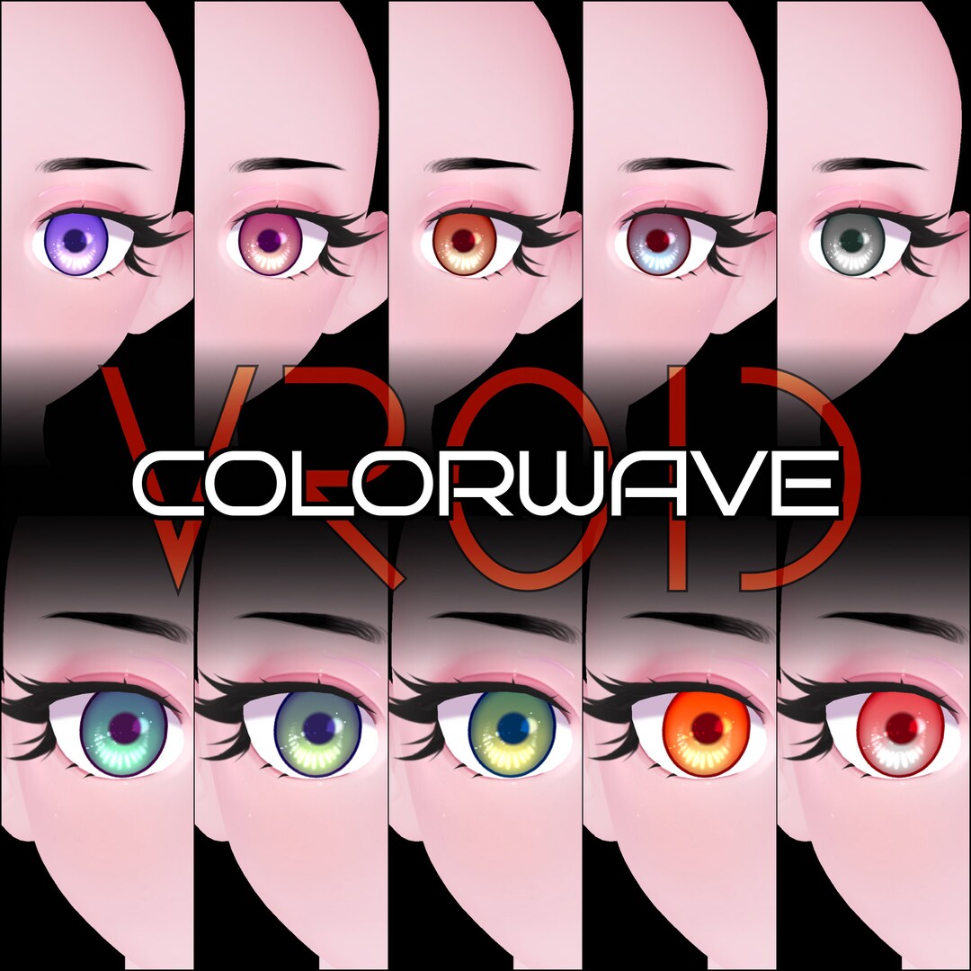 VROID IRIS Colorwave Collection - Etsy