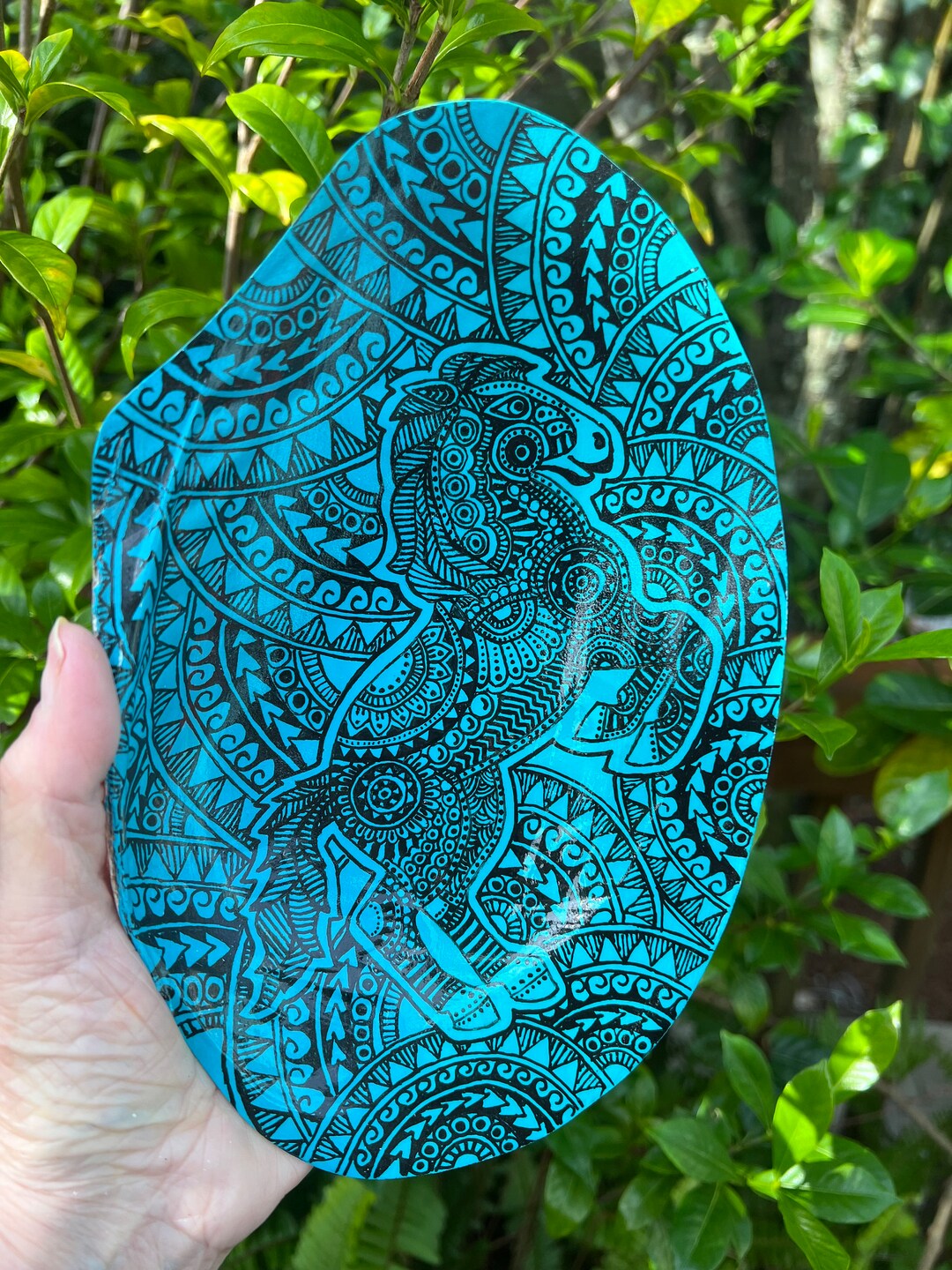 Hand Painted 7.5 Pearlized Mussel Shell Beach Horse - Etsy