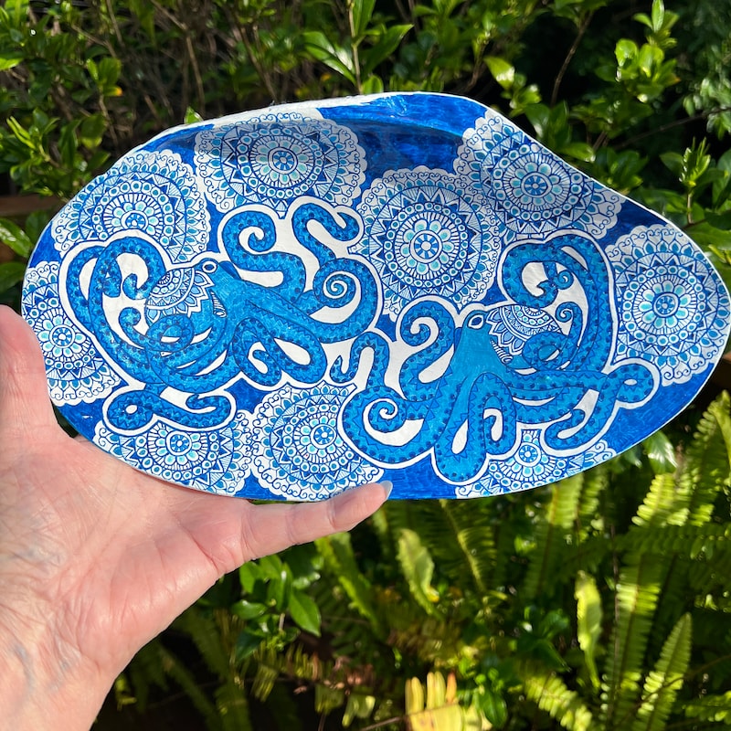 Painted Seashells - Etsy