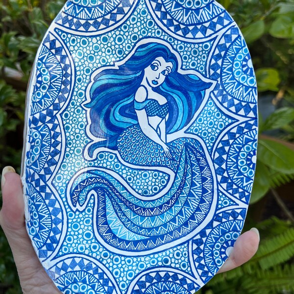 Painted Shell - Etsy