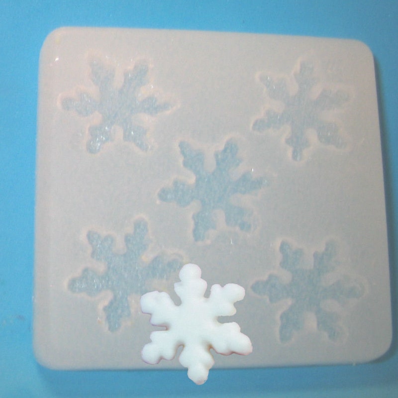Chocolate Snowflake Mold - Etsy