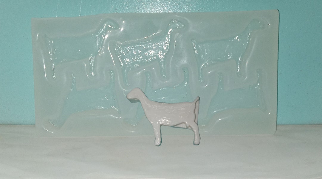 Made to Order Custom Food Safe Silicone Candy Molds - Lamancha Goat - Etsy