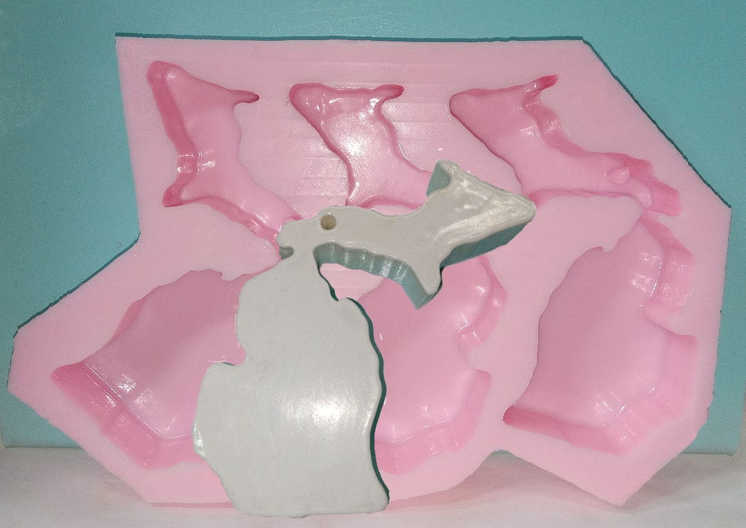 Made to Order Custom Non-food Silicone Molds - REVERSED Michigan Upper ...