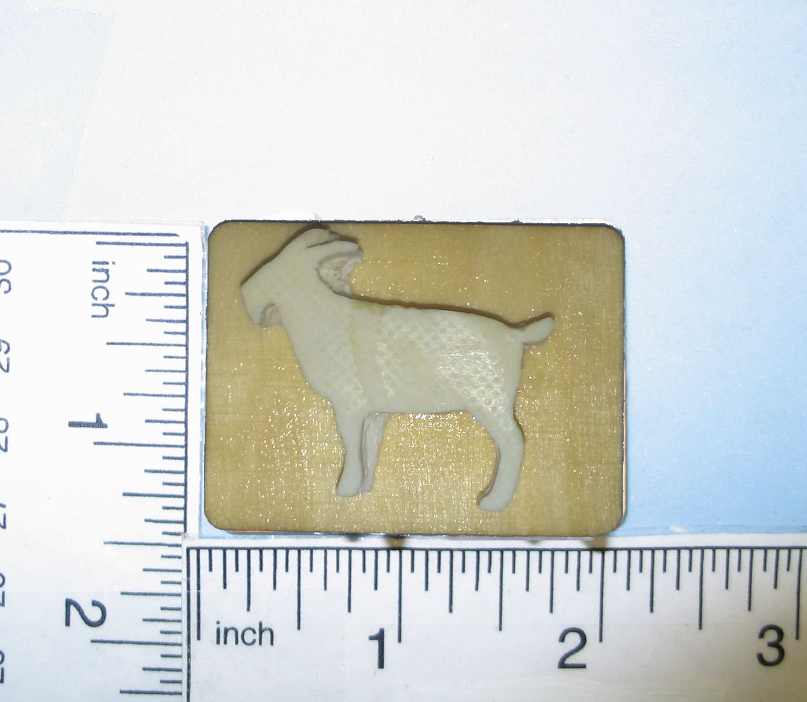 Made To Order custom rubber stamp goat unmounted | Etsy