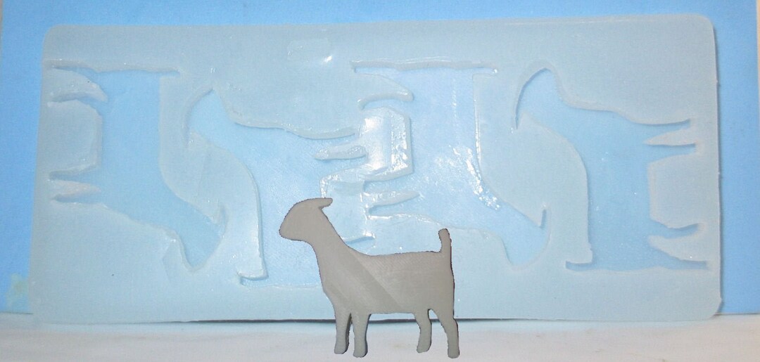 Made to Order Custom Food Safe Silicone Candy Molds - 2in Boer Goat - Etsy