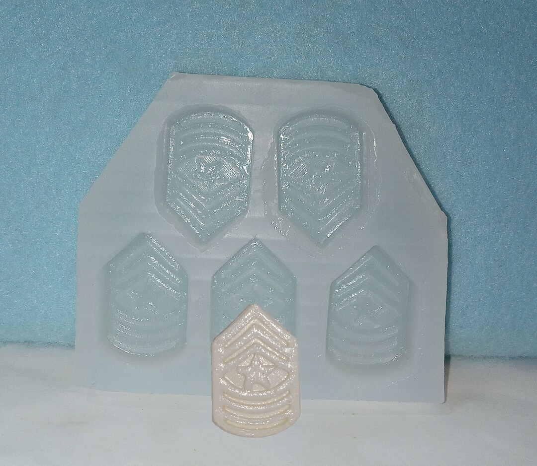 Made to Order Custom Food Safe Silicone Candy Molds – Marine Sergeant ...