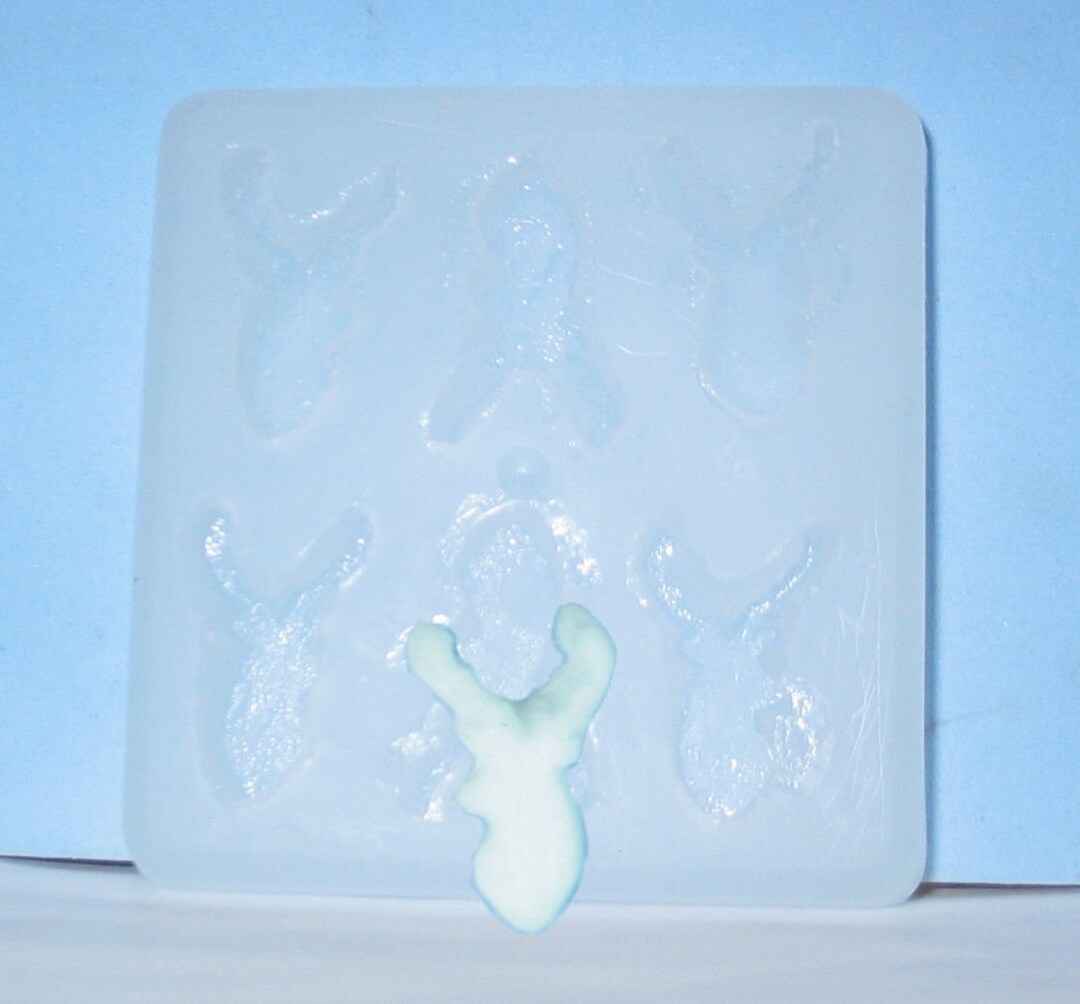 Made to Order Custom Food Safe Silicone Candy Molds Deer Head ...