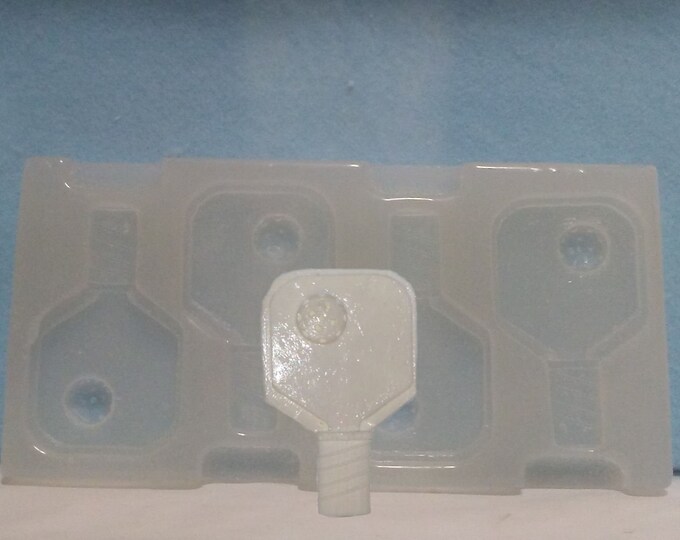 Made to Order Custom Food Safe Silicone Candy Molds Pickleball Paddle ...