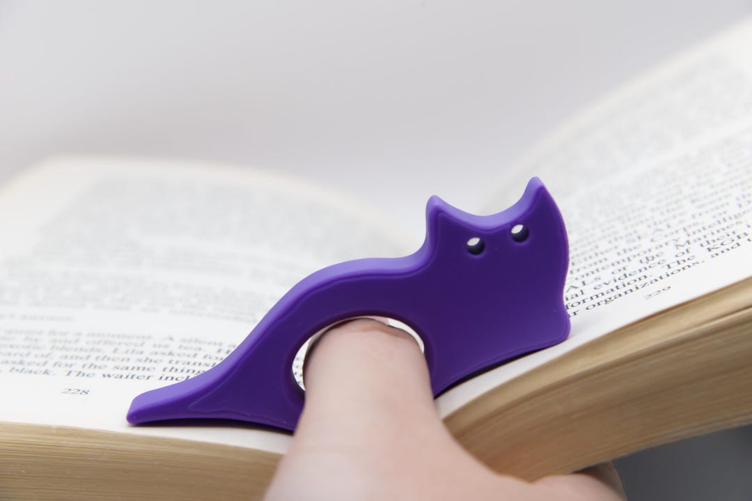 Cat Thumb Bookmark Practical Reading Accessory for Book Lovers - Book ...