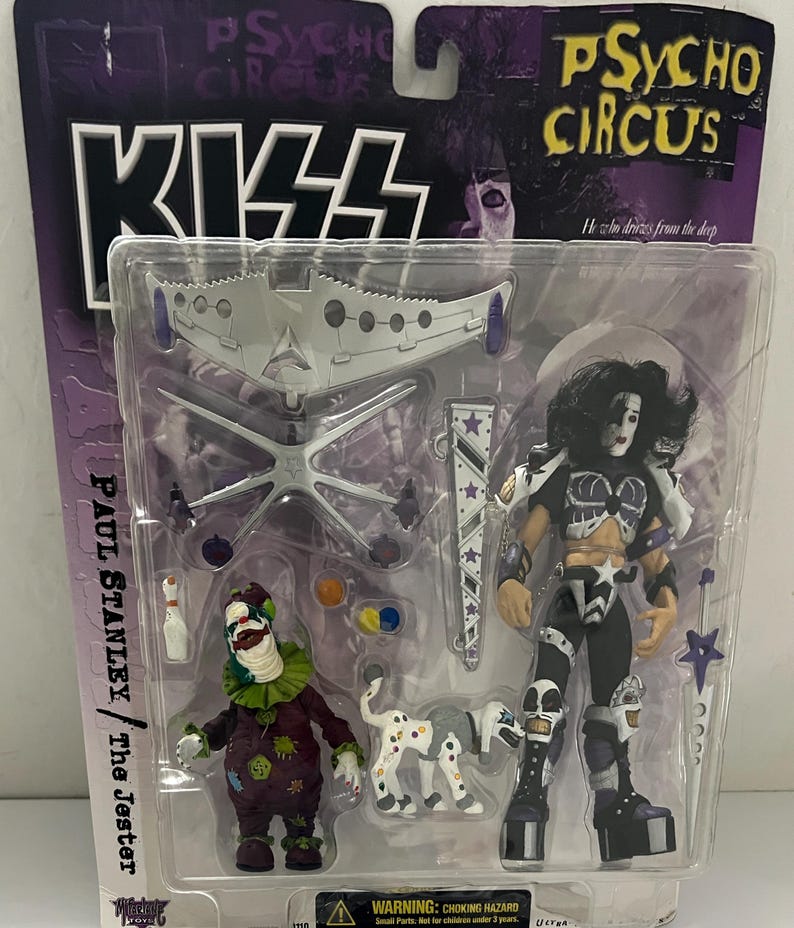 Mcfarlane Toys KISS Psycho Circus the Jester - Etsy