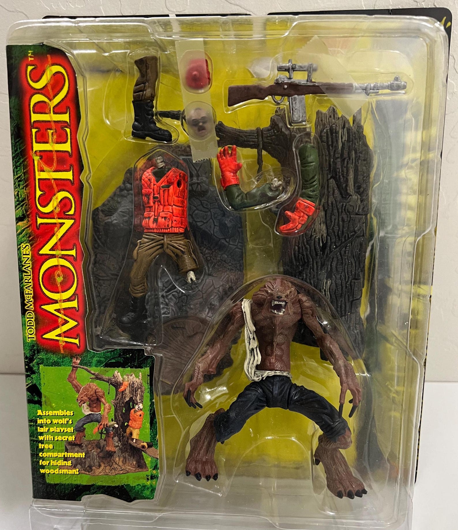 Mcfarlane Toys Monsters Werewolf Playset - Etsy