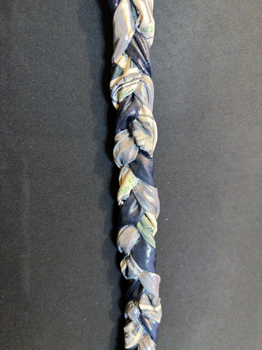 Silver Money - 3 Tube Braided Tail Bag - Etsy