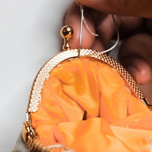 DIY Mini Kiss Lock Coin Purse PDF Pattern: 5cm Lock, 7x7cm Bag (english ...