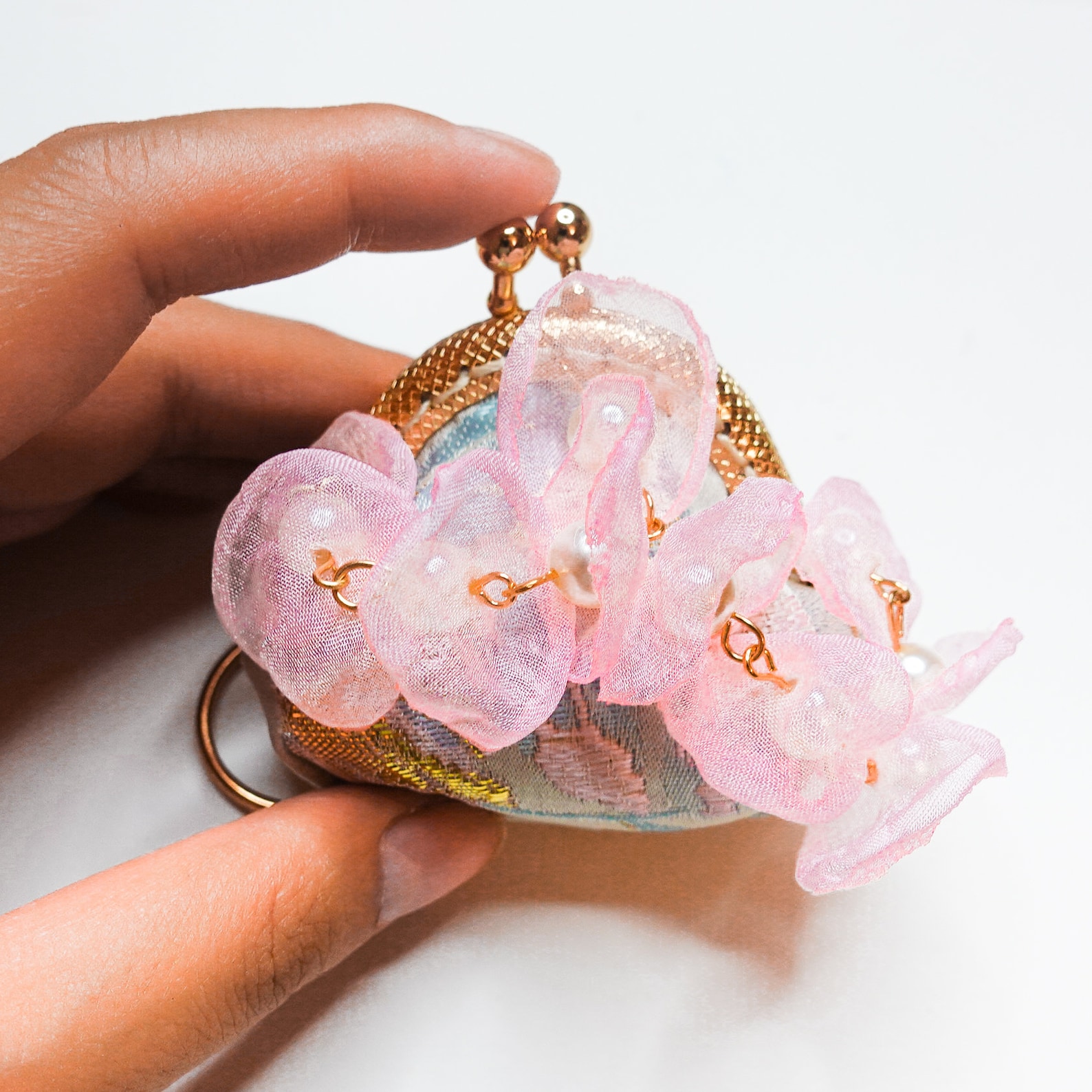 DIY Mini Kiss Lock Coin Purse PDF Pattern: 5cm Lock, 7x7cm Bag (english ...