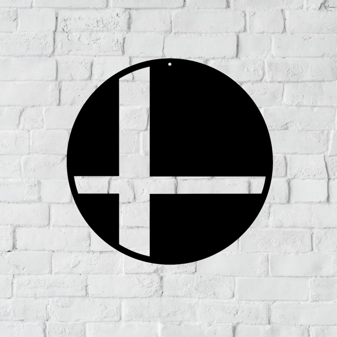 Super Smash Ball Metal Sign | Super Smash Brothers Sign - Etsy