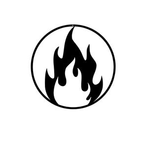 Fire Elemental Sign - Etsy