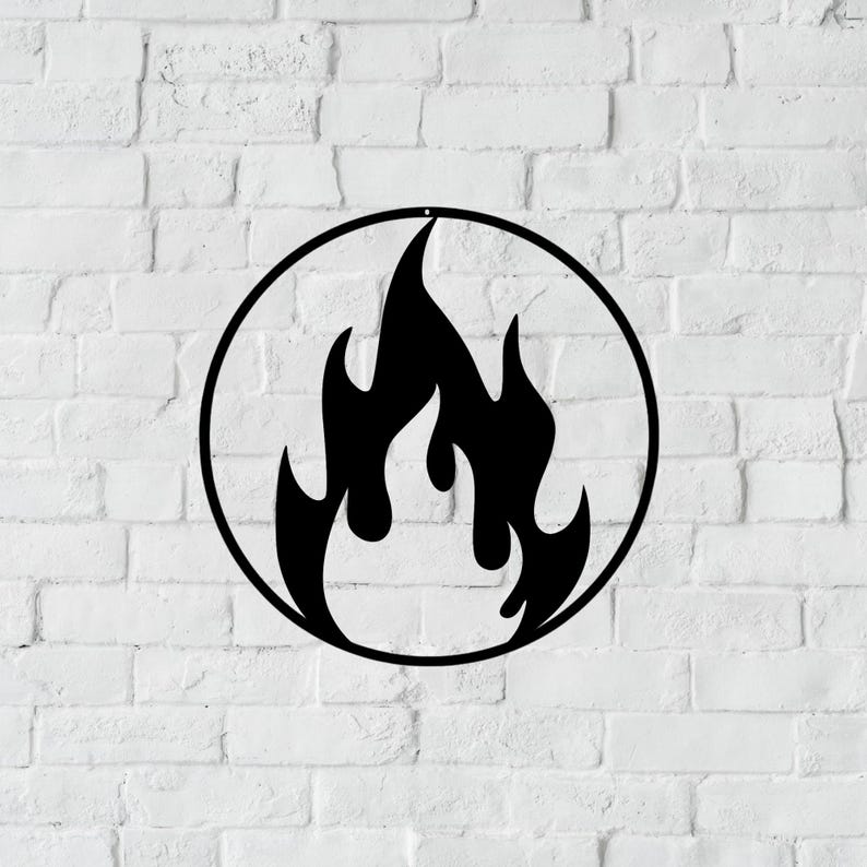 Fire Elemental Sign - Etsy