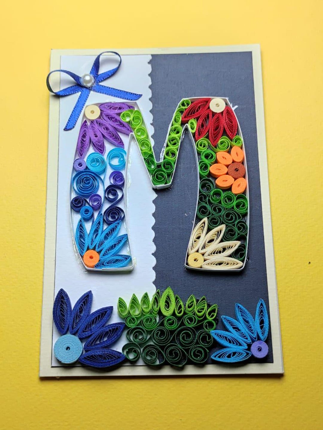 Hand Made Papercrafts , Letter M - Etsy