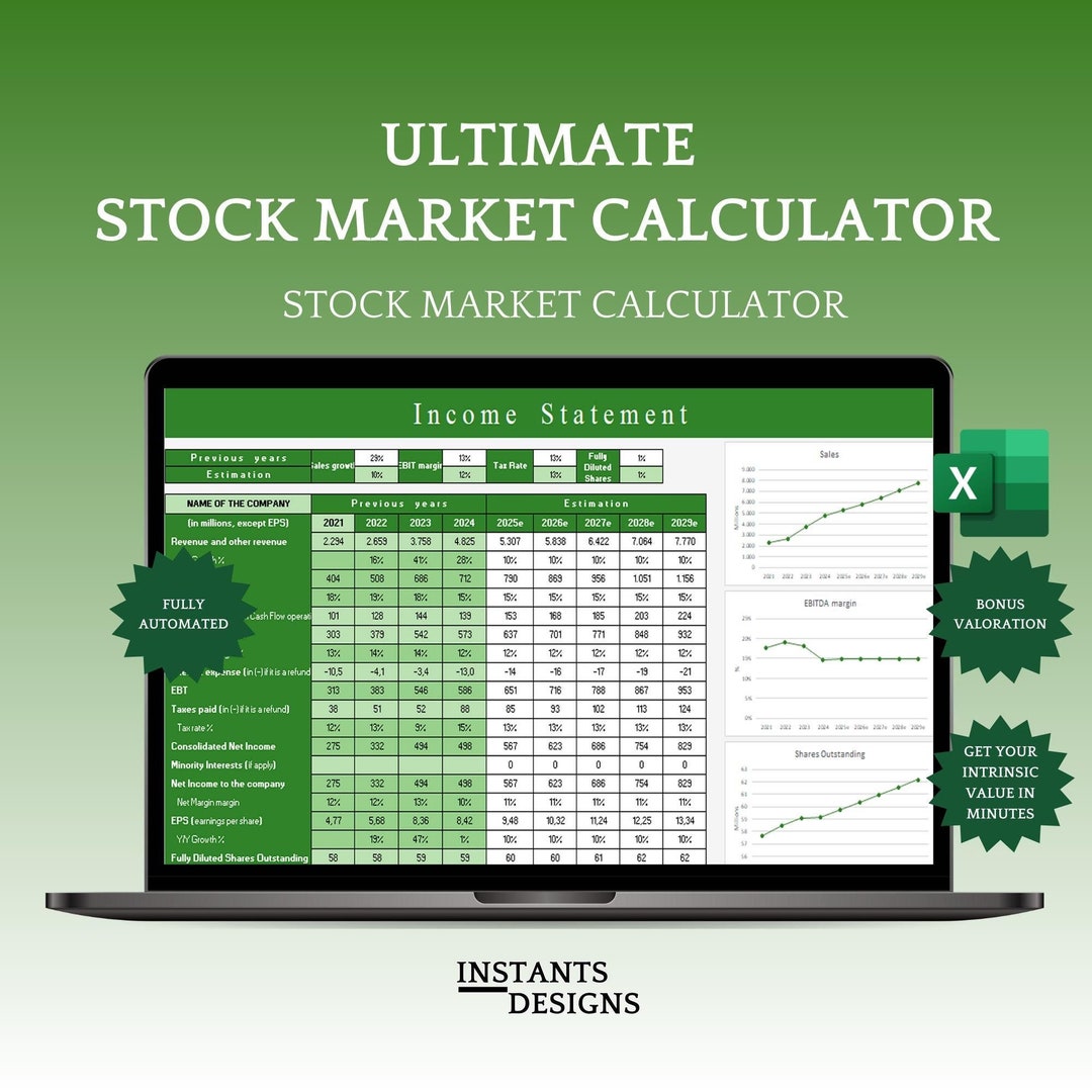 Stock Market Tracker, Investment Tracking Portfolio, Stock Market ...