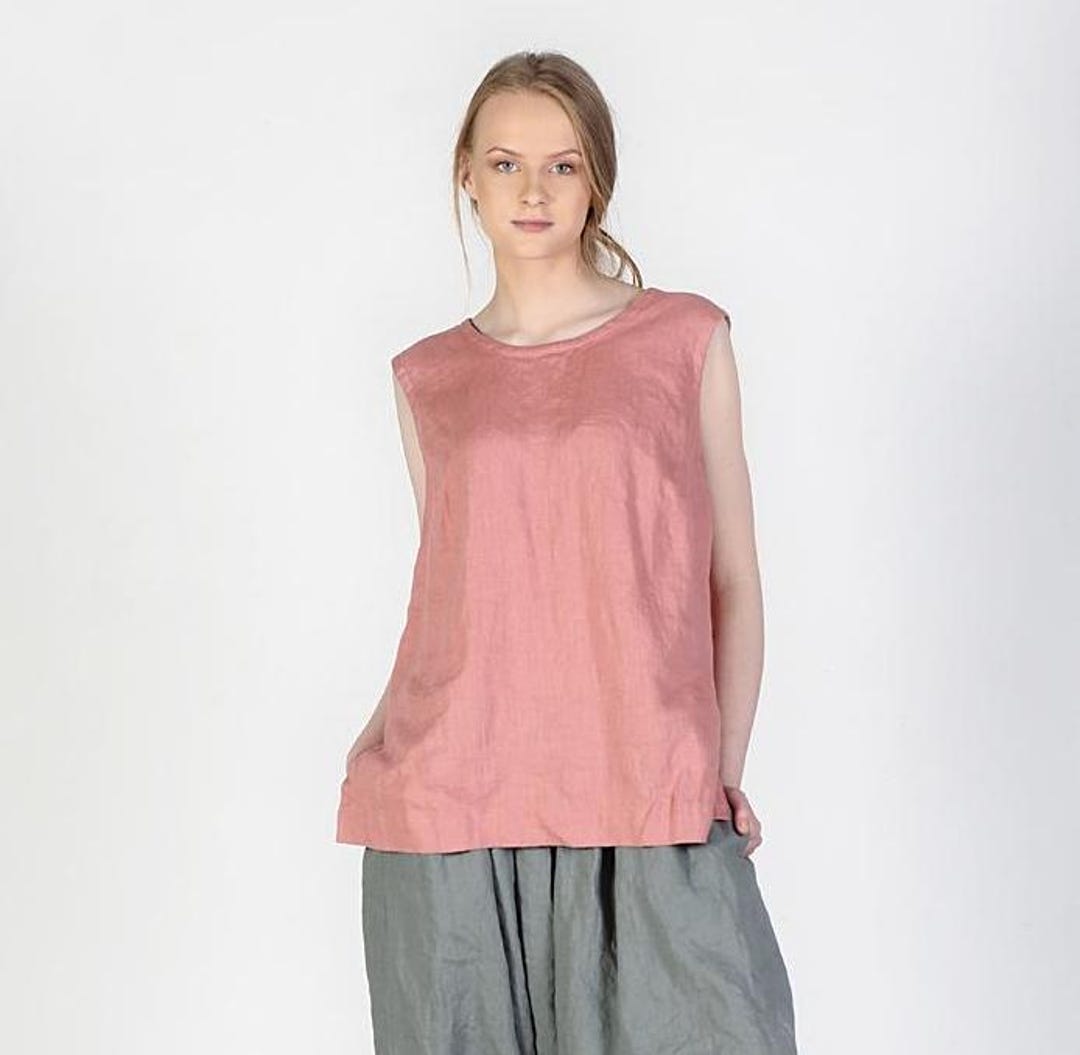 Women Top Pattern PDF, Linen Top PDF, Top Sewing Pattern, Linen Crop ...