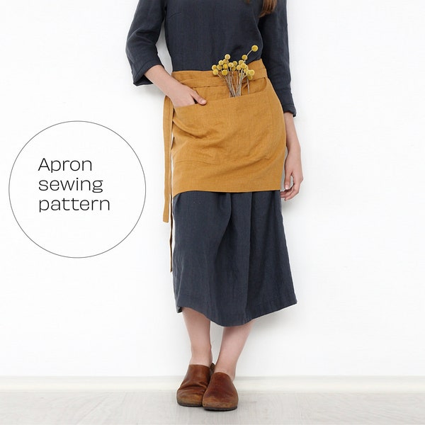 Wrap Apron Pattern - Etsy