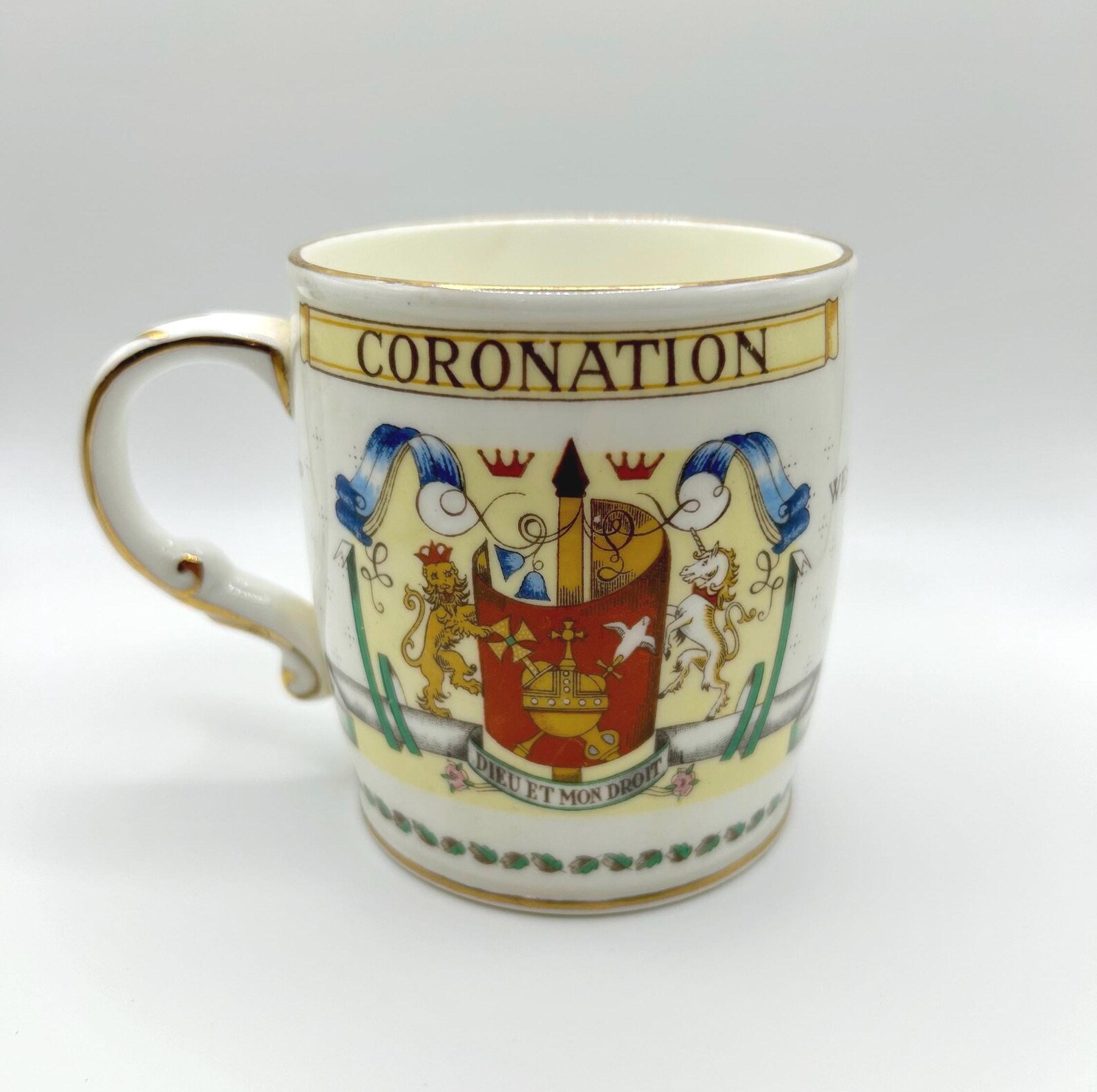 Vintage Queen Elizabeth II QEII Foley Bone China Commemorative ...