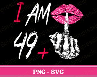 I Am 39 Plus 1 Middle Finger SVG PNG, Funny Math 40th Birthday SVG, I ...