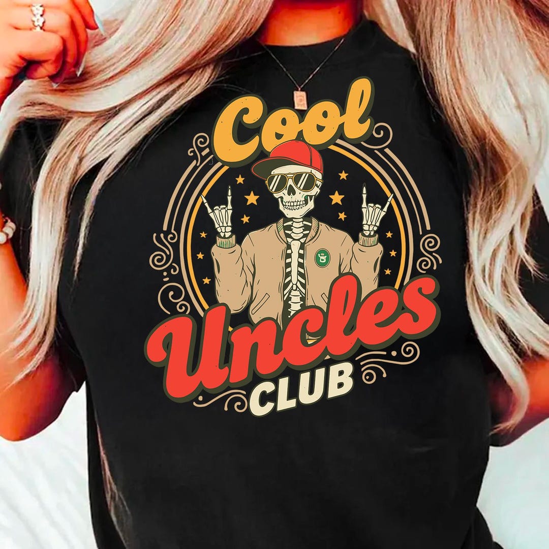 Cool Uncles Club – the Man Myth Bad Influence PNG – Funny Uncle Gift ...