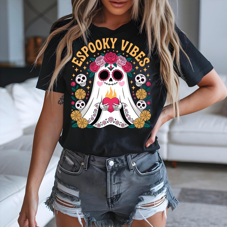 7+ Spooky Conchas & Ghosts PNG SVG Bundle – Hispanic Halloween Digital ...