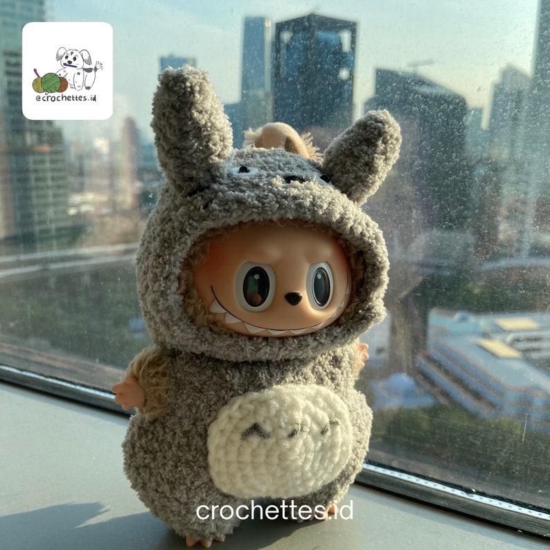 Crochet Labubu Clothes, Crochet Labubu Outfit, Clothes for Labubu ...
